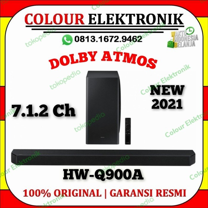 Jual SAMSUNG HW-Q900A SOUNDBAR 7.1.2 CH NEW 2021 HWQ900A DOLBY ATMOS ...