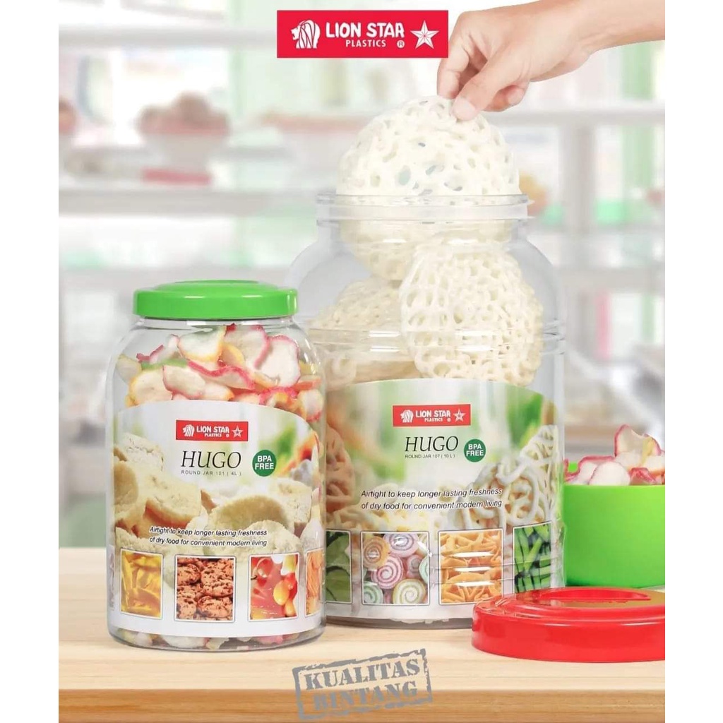 Jual Toples kerupuk kedap udara ukuran lengkap/ toples besar/toples jumbo/toples serbaguna ...