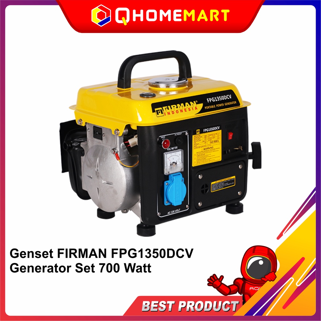 Jual Genset FIRMAN FPG1350DCV Generator Set 700 Watt | Shopee Indonesia