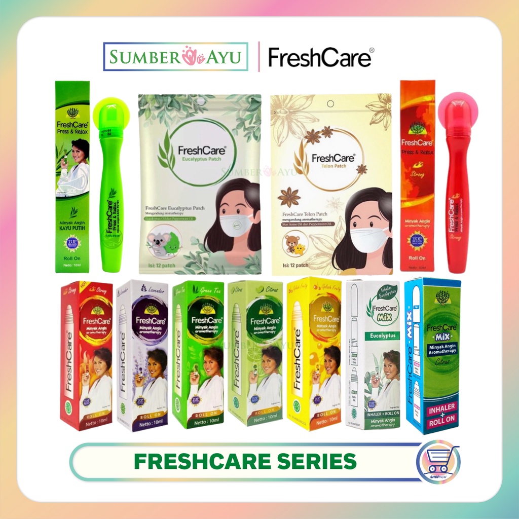 Jual SUMBER AYU FRESHCARE ROLL ON | FRESHCARE PATCH SERIES | Shopee ...
