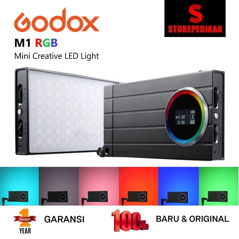 Jual Godox M1 RGB Mini Creative LED Light | Shopee Indonesia