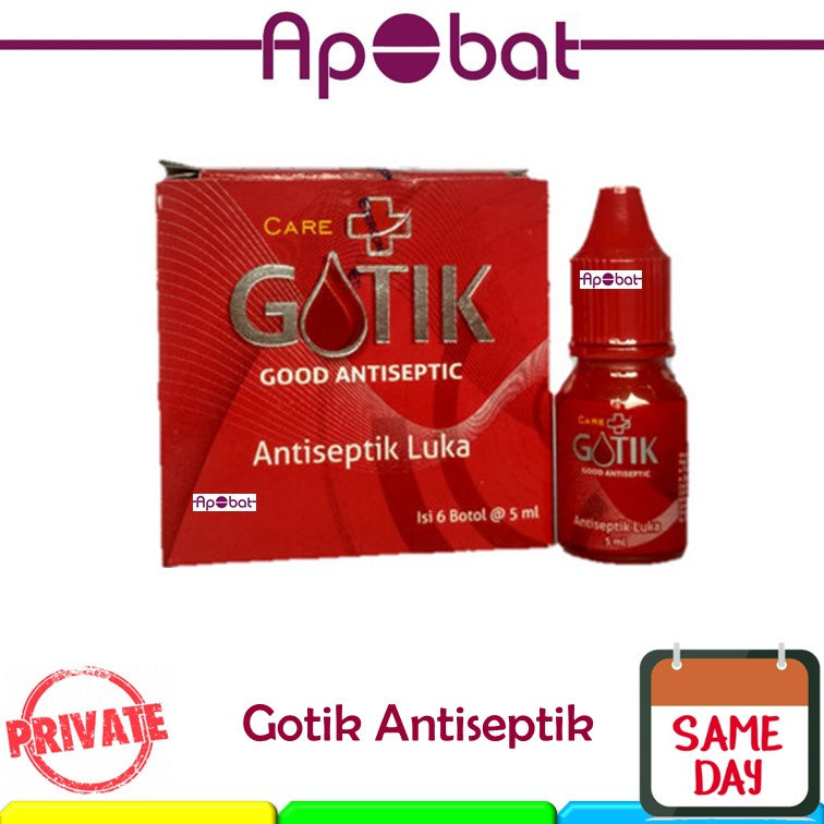 Jual - ApObat - Gotik Antiseptik Luka / Sariawan Tetes Antiseptic Gotic ...