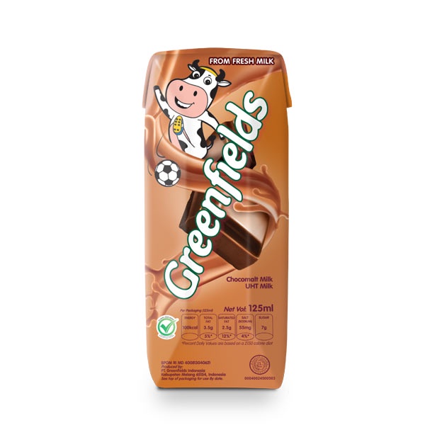 Jual GREENFIELDS UHT CHOCOLATE 105 ML - SUSU | Shopee Indonesia