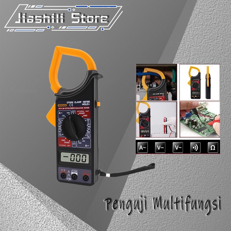 Jual Digital Clamp Meter Tang Ampere Multimeter Presisi Tinggi ...
