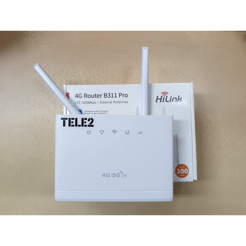 Jual Home modem router 4G Tele2 B311 Pro | Shopee Indonesia