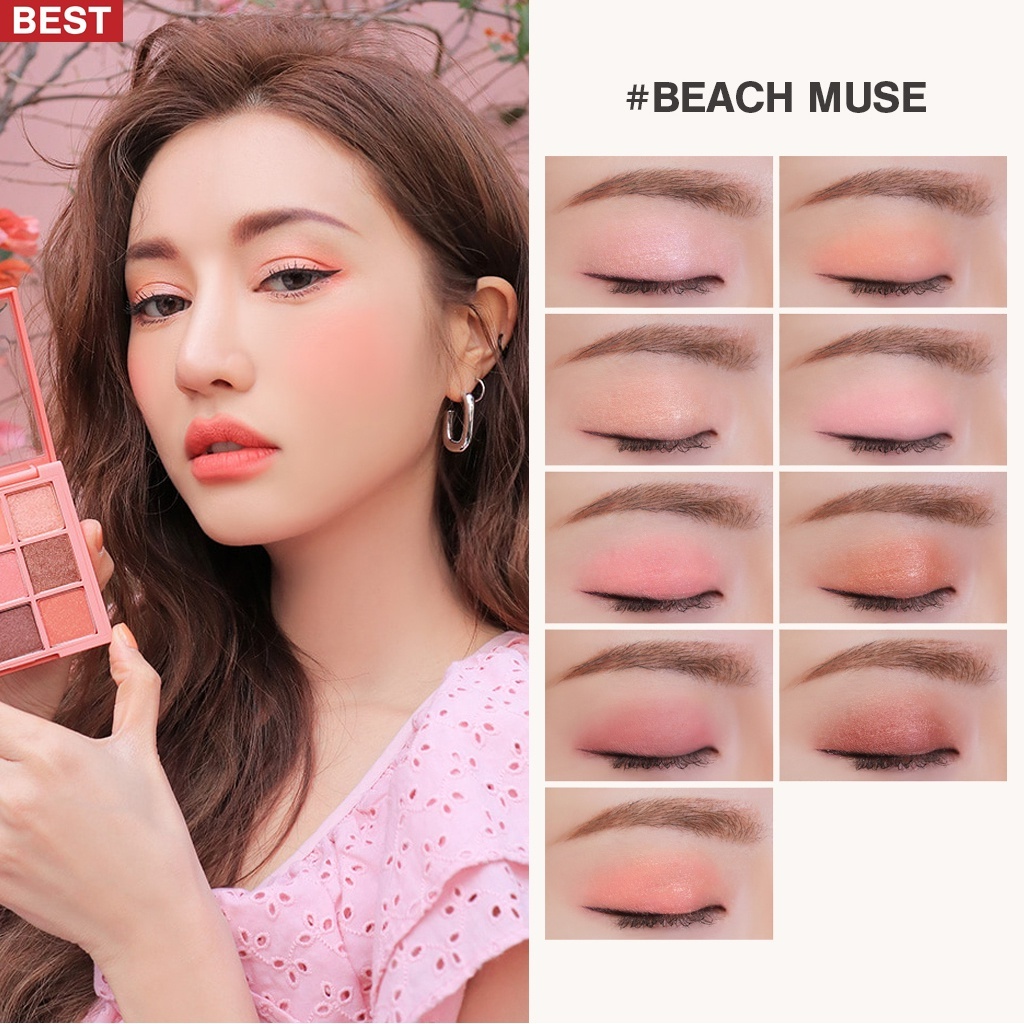Jual 3CE Eyeshadow Mood Recipe Multi Eye Color Palette 9 Colors 100%Ori ...