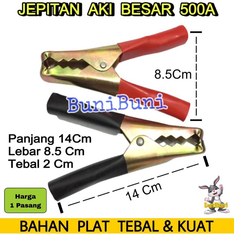 Jual JEPITAN AKI BESAR 500A / Jepit Capit Aki Accu Besar Buaya 500A ...