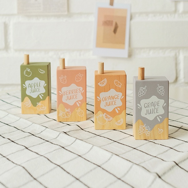 Jual Lettering and Life Juice Set Cafe Collection – Mainan Kayu Minuman ...