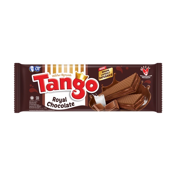 Jual TANGO WAFER LONG CHOCOLATE 110 GR | Shopee Indonesia