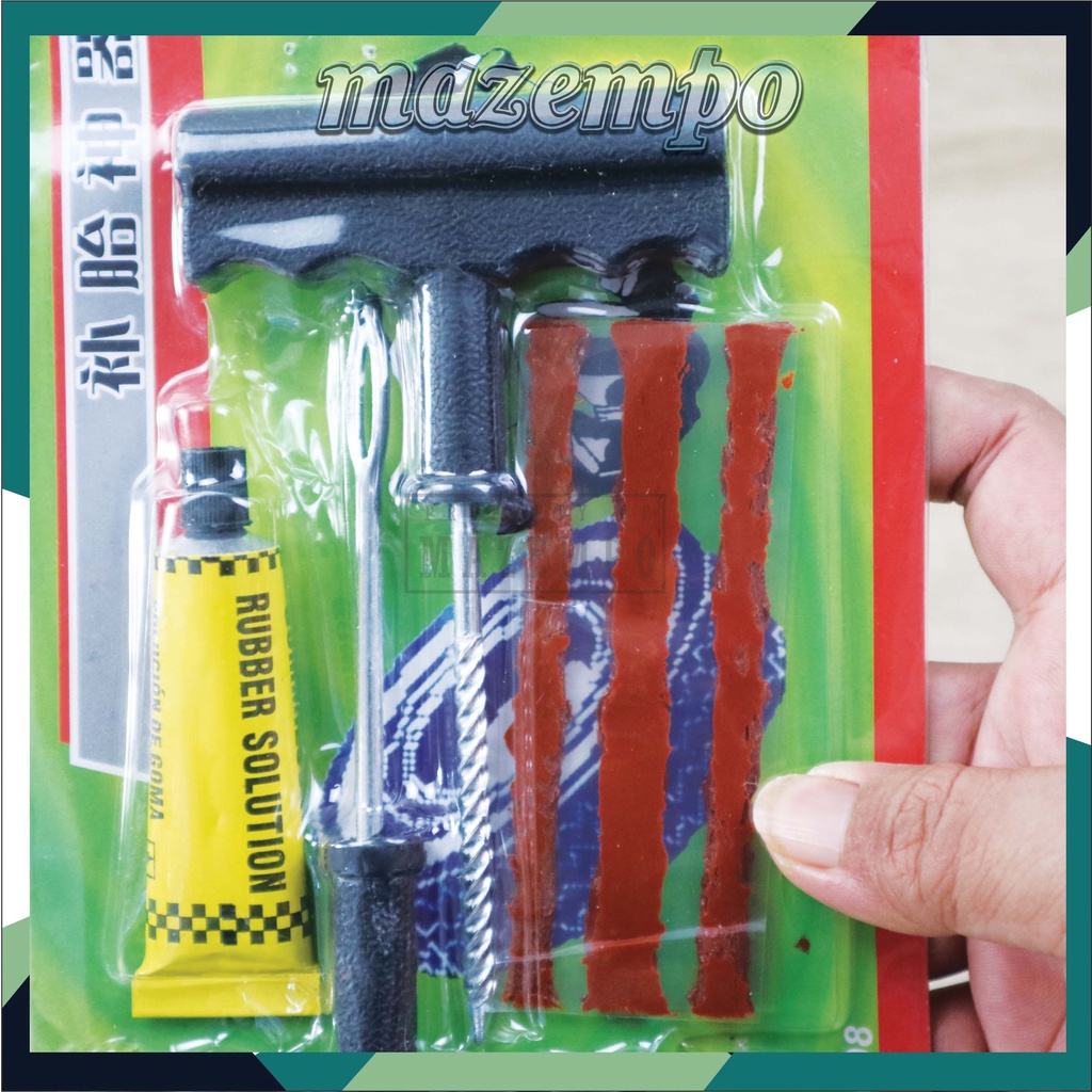 Jual Alat Tambal Ban Tubles Emergency Tambal Ban Bocor Kempes Instant ...