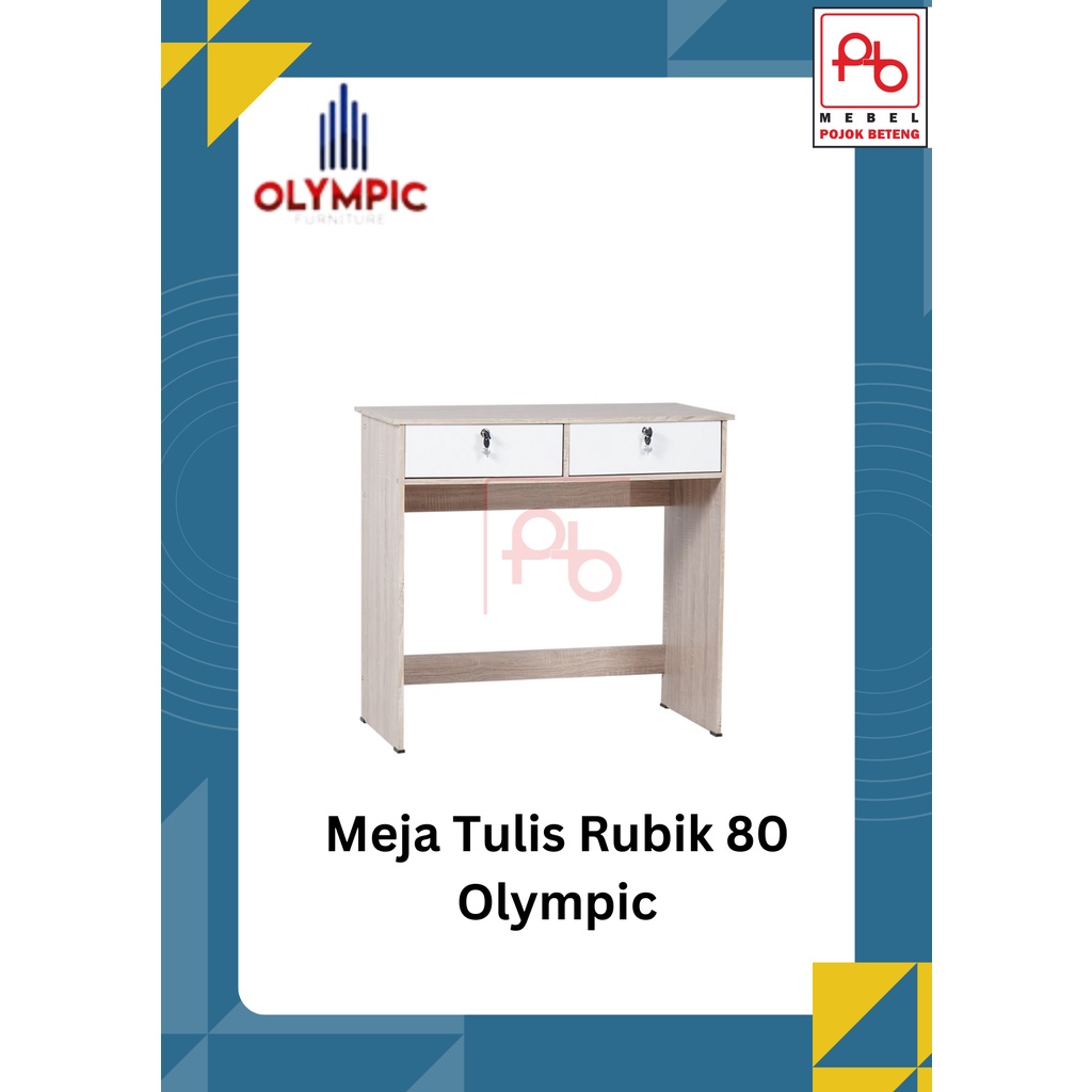 Jual Meja Tulis Kecil Olympic MT 80 Rubik | Shopee Indonesia