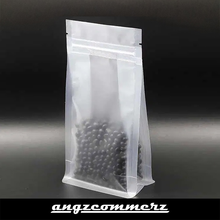 Jual Standing Pouch Flat Bottom Ziplock Packing Plastik Sachet Pack ...