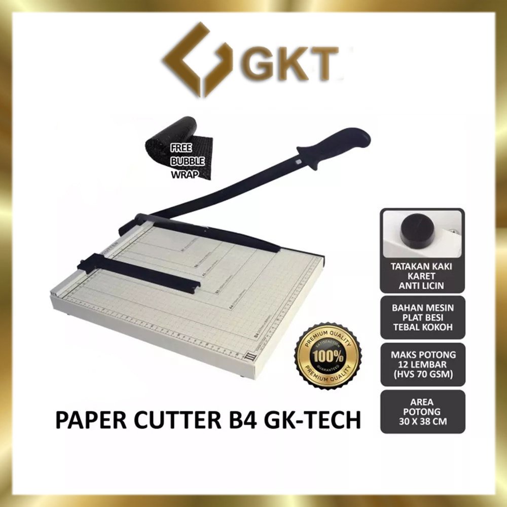 Jual Paper Cutter B4 , A4 , A4+ , A5 Besi/Kayu (Alat Potong/Mesin ...