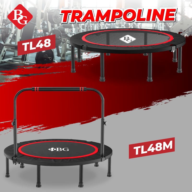 Jual BG SPORT Trampoline Dewasa Alat Olahraga Fitness Lompat TL45 TL48M | Shopee Indonesia