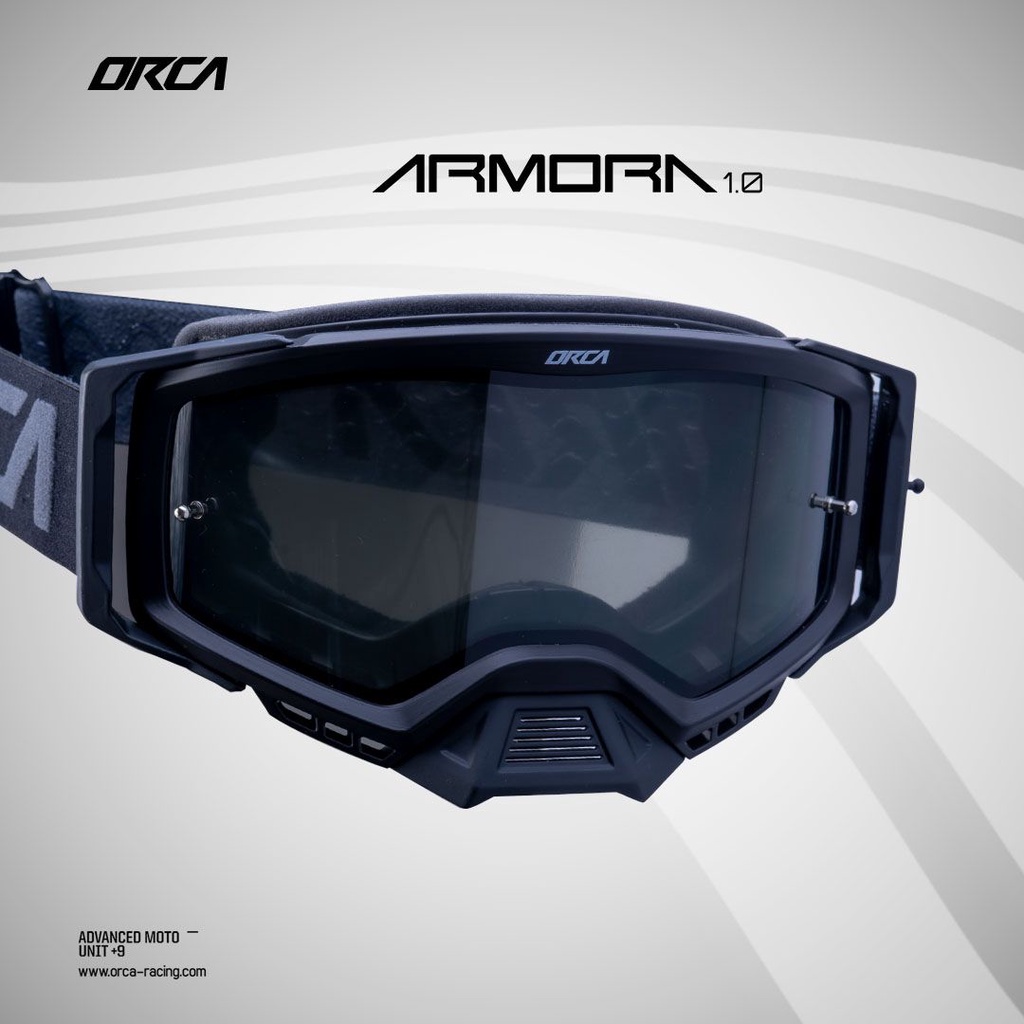 Jual ONEONENINE - GOGGLE ORCA ARMORA 1.0 SERIES BLACK - LIGHT GREY ...