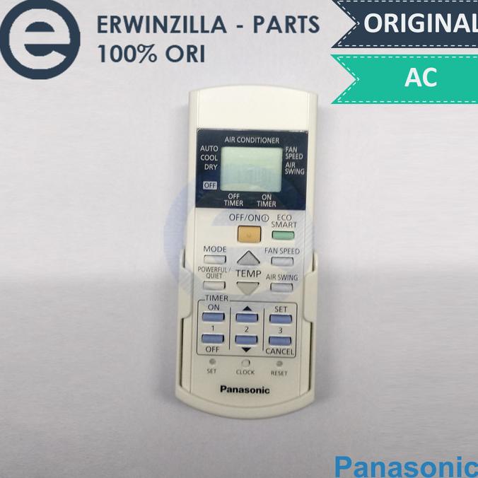 Jual =+=+=+] Remot / Remote AC Panasonic Tipe A75C4156 Model Low Watt | Shopee Indonesia