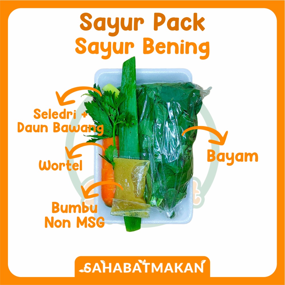 Jual Sayur Bening - Sayur Pack / Sayur Prep / Sayur Instant — Sahabat ...