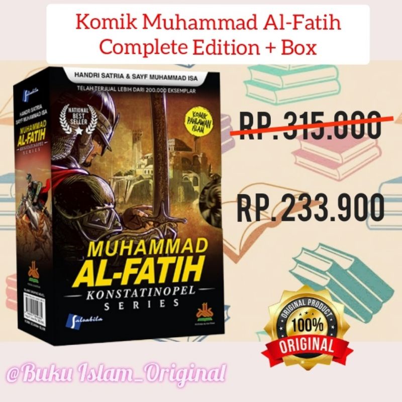 Jual Komik Muhammad Al-Fatih Complete Edition + Box | Shopee Indonesia