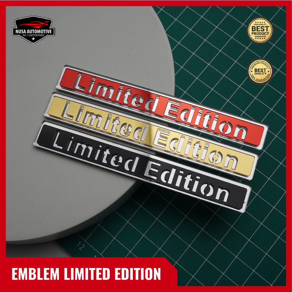 Jual NSA Emblem Motor Logo Limited Editon Sticker Motor Timbul 3D ...