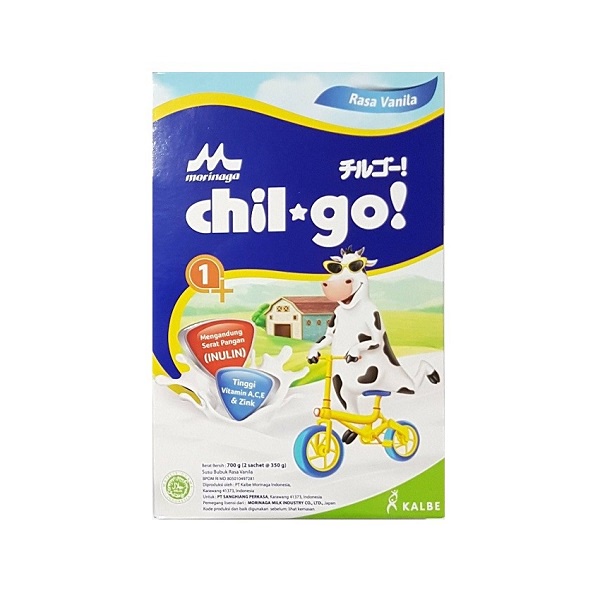 Jual MORINAGA CHIL GO POWDER 1+ VANILLA 700 GR - SUSU | Shopee Indonesia