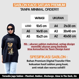 Jual Sablon Kaos Satuan Custom Desain Sendiri Cotton Combed 24s Standart Brand Premium | Shopee ...