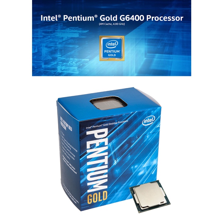 Jual Intel Pentium GOLD G6400 Comet Lake Processor | Shopee Indonesia