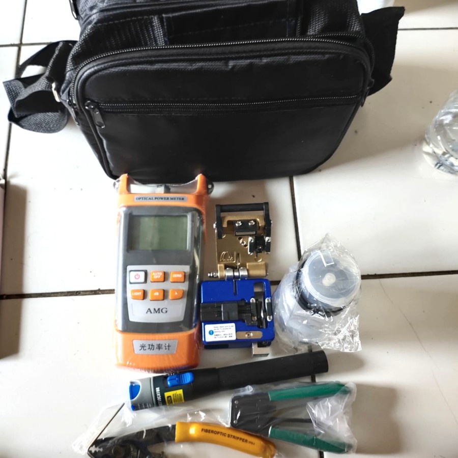 Jual FIBER OPTIC FTTH TOOLKIT / FIBER OPTIC TOOL KIT | Shopee Indonesia
