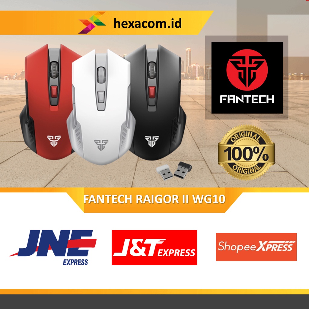 Jual MOUSE GAMING FANTECH RAIGOR II WG10 | Shopee Indonesia