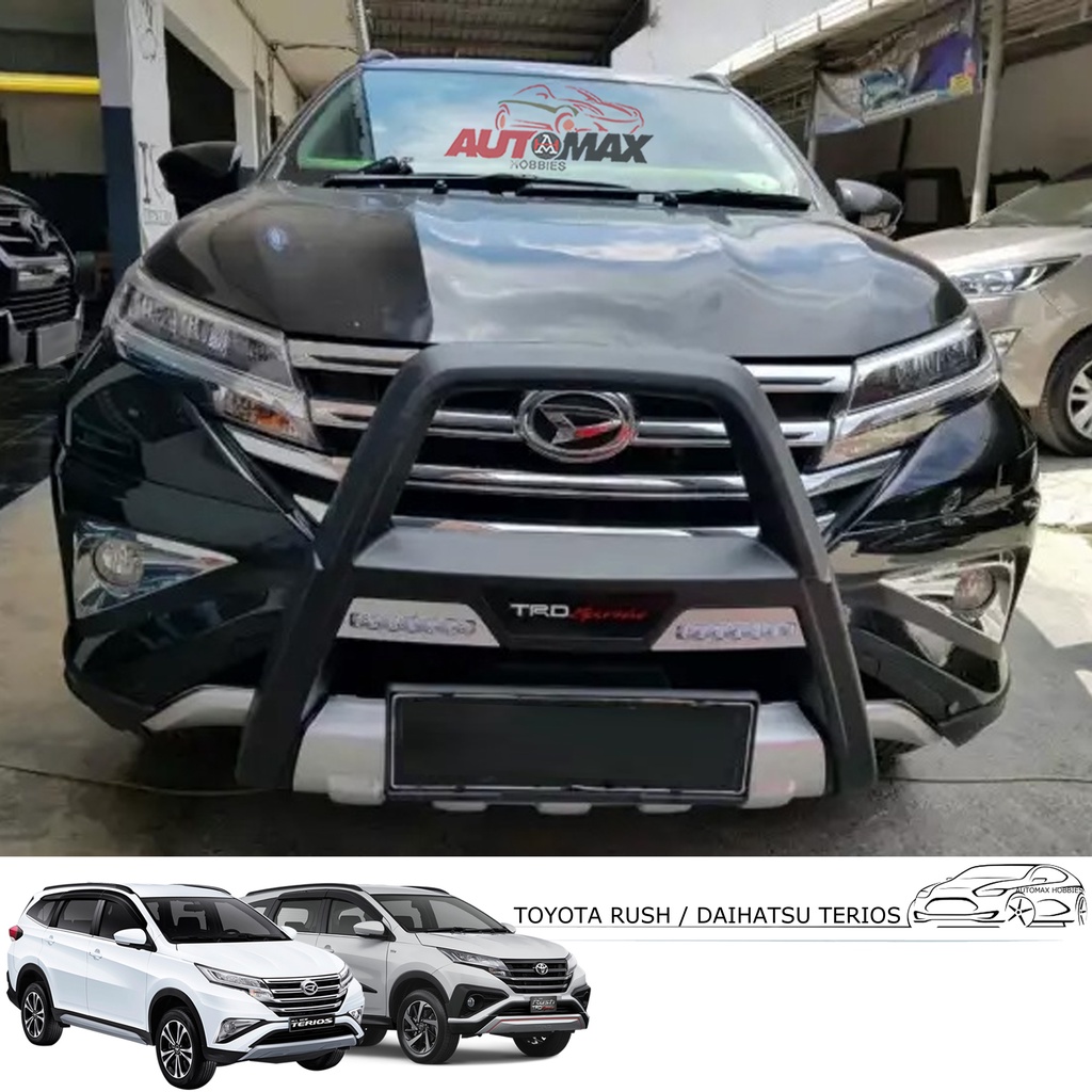 Jual Tanduk / Bemper Depan All New Rush / All New Terios Model TRD ...