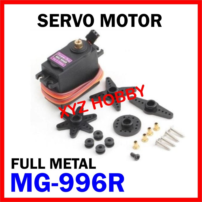Jual Tower Pro Servo MG 996R Metal Gear - Servo Motor MG996R MG 996 R ...