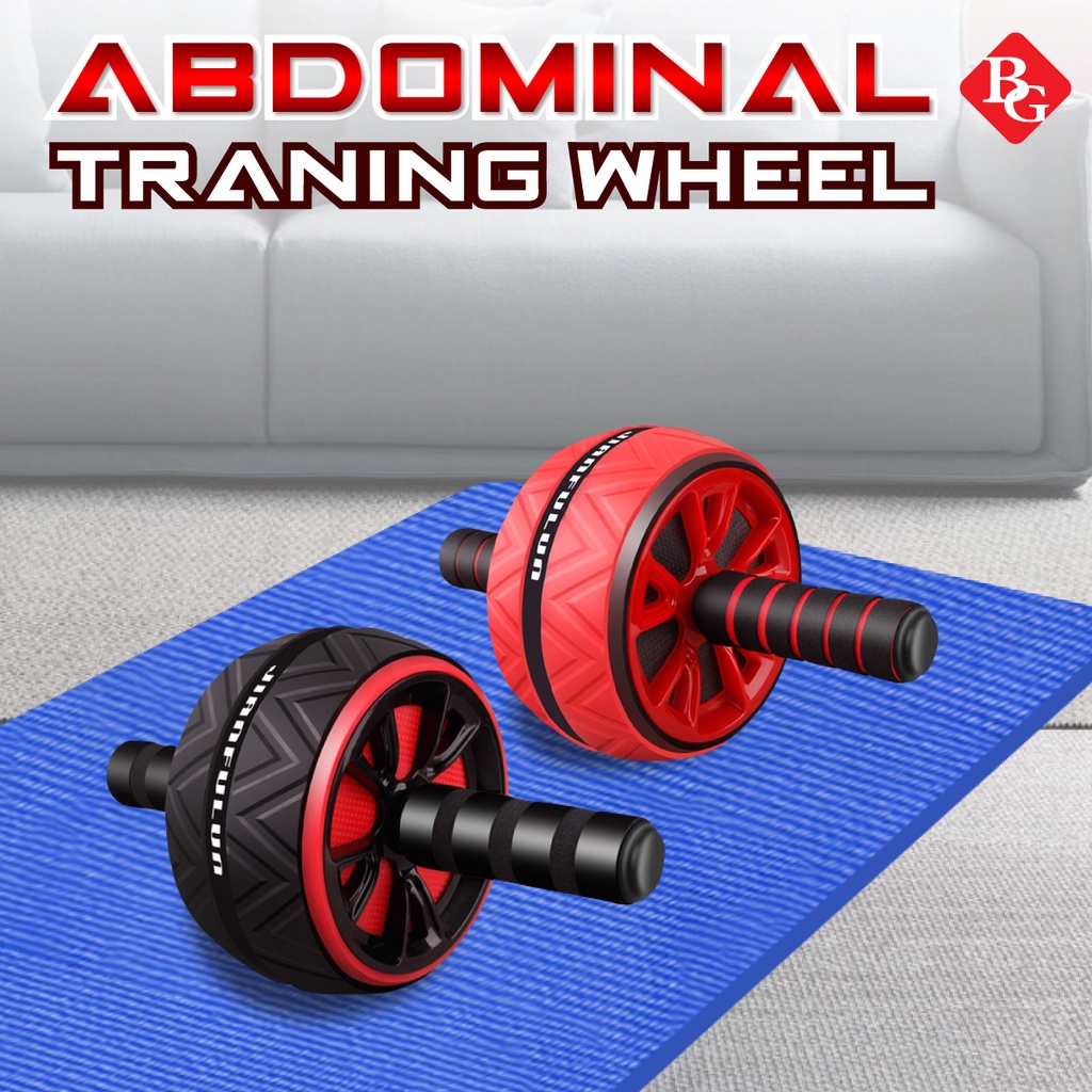 Jual HTD Sport Abdominal Roller AB Wheel Abdominal Training Alat ...