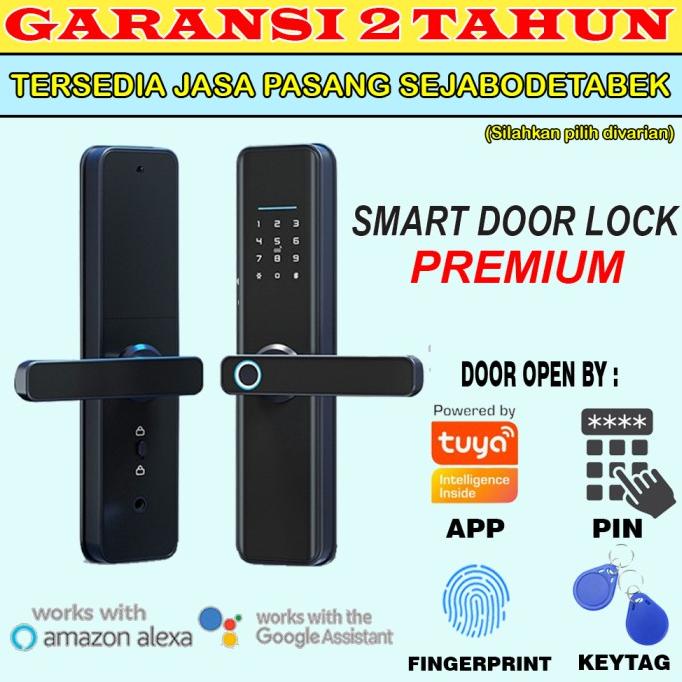 Jual KUNCI PINTU DIGITAL / DIGITAL DOOR LOCK / FINGER PRINT / SIDIK JARI | Shopee Indonesia