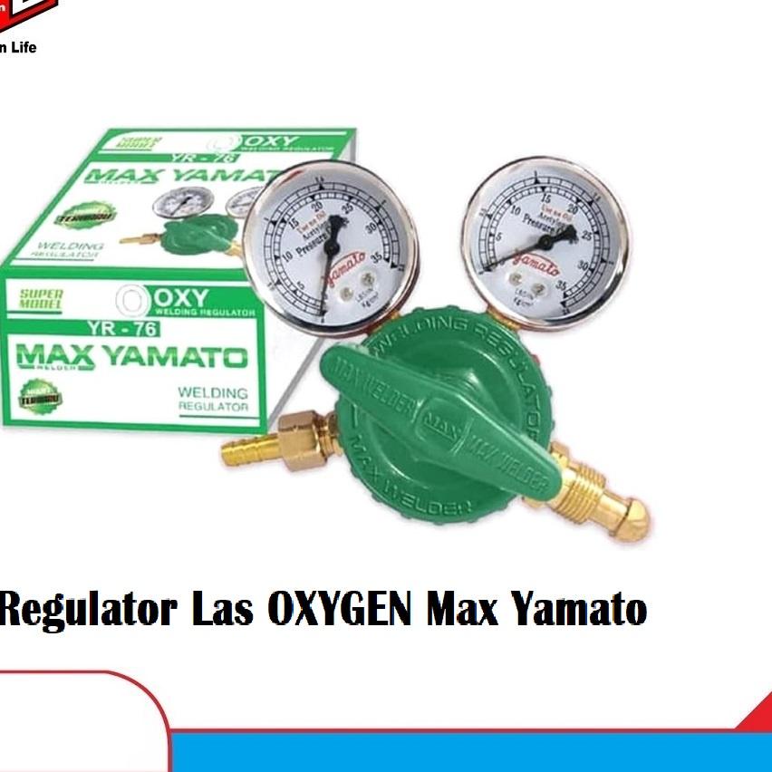 Jual REGULATOR LAS OXYGEN YAMATO / REGULATOR OKSIGEN YAMATO / REGULATOR OXY | Shopee Indonesia