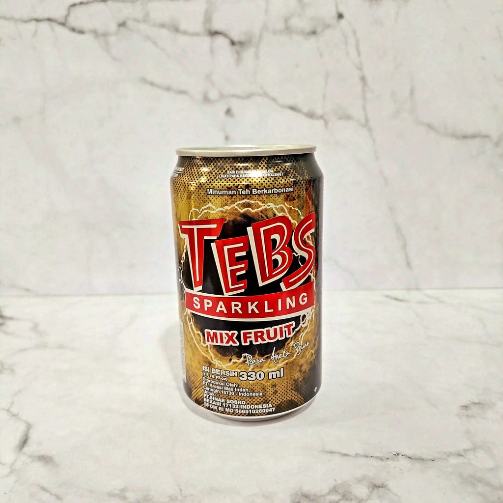Jual TEBS MIX FRUIT SPARKLING KALENG 330ML | Shopee Indonesia