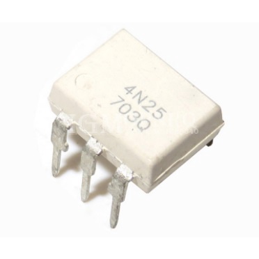 Jual 4N25 DIP-6 Optocoupler, Phototransistor Output, with Base Connection | Shopee Indonesia