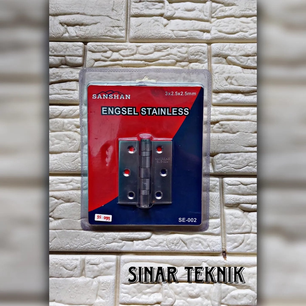 Jual ENGSEL PINTU STAINLESS SANSHAN (SE-002) | ENGSEL STAINLESS TEBAL ...