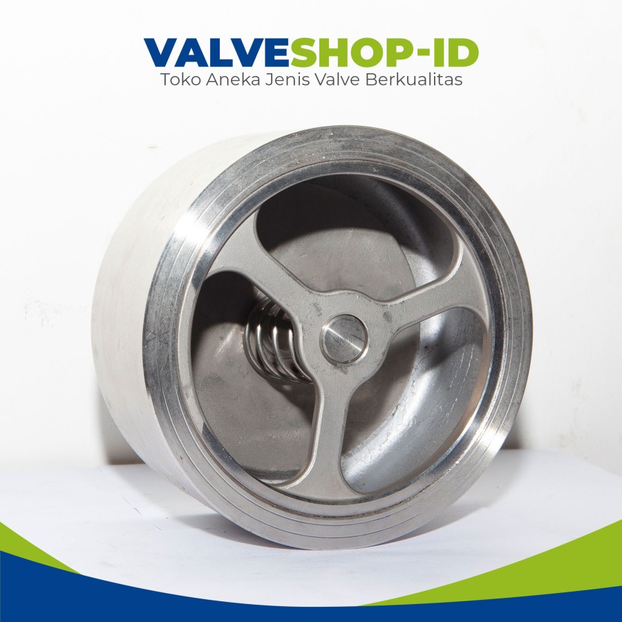 Jual DIsco Check Valve DN150 6" PN16 Stainless Steel SS316 | Shopee ...