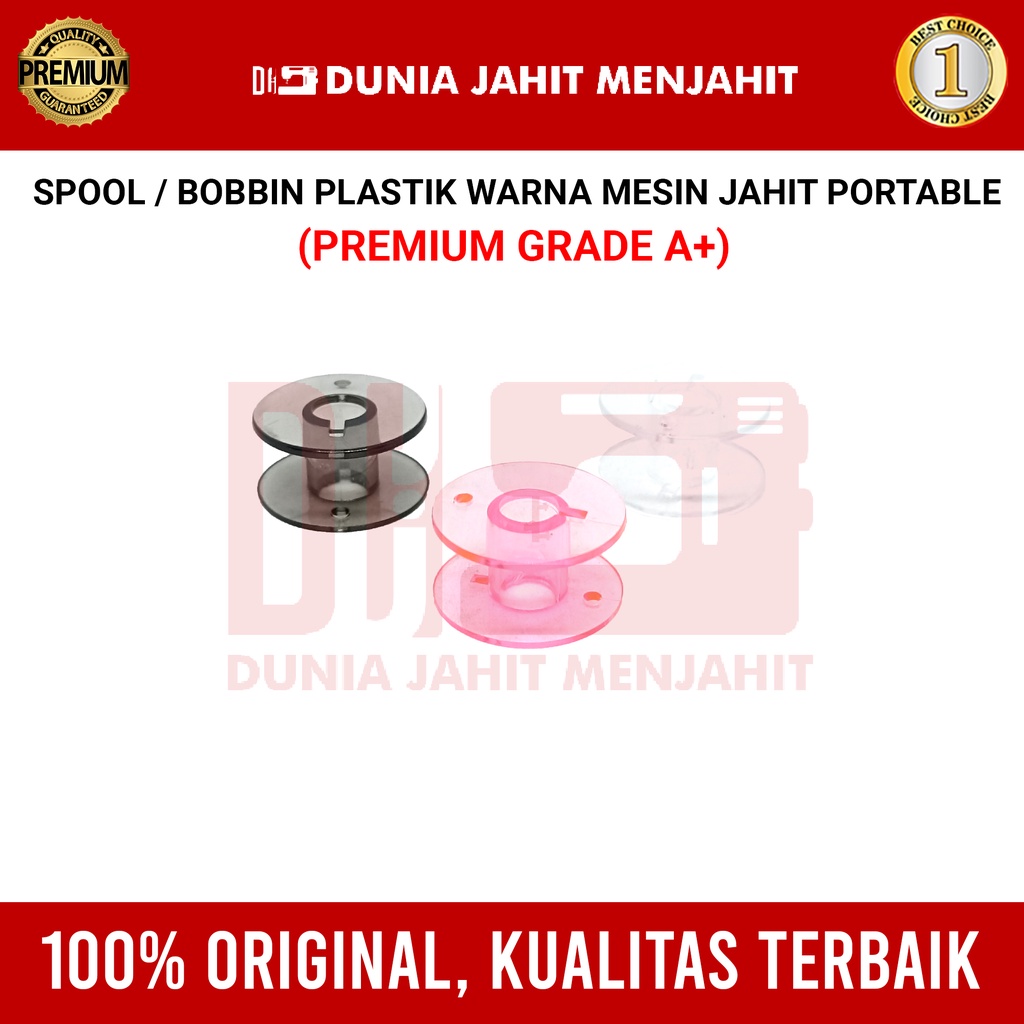 Jual Bobbin/Spool Plastik Warna (Mesin Jahit Portable) | Shopee Indonesia
