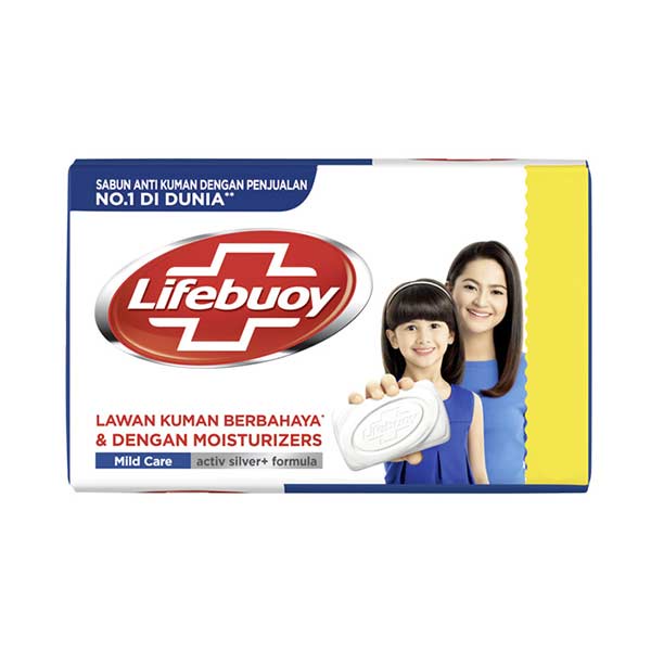 Jual LIFEBUOY BAR SOAP MILD CARE BANDED 4 60 GR | Shopee Indonesia