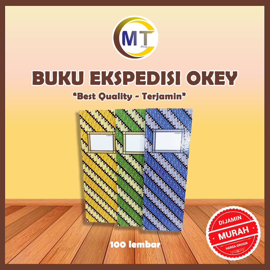 Jual Buku Ekspedisi Okey 100 Lembar 21,5cm x 31,5cm Buku Folio ...