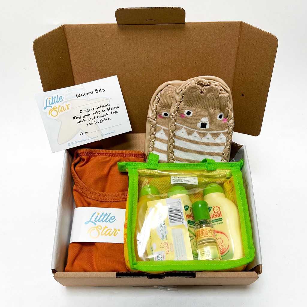 Jual Hampers Newborn Baby Gift Set Kado Baju Sabun Perlengkapan Mandi ...