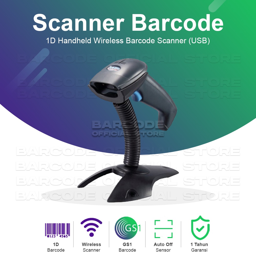 Jual BARCODE SCANNER WIRELESS 1D MURAH SKYLINE SL200 - SL 200 PLUS ...