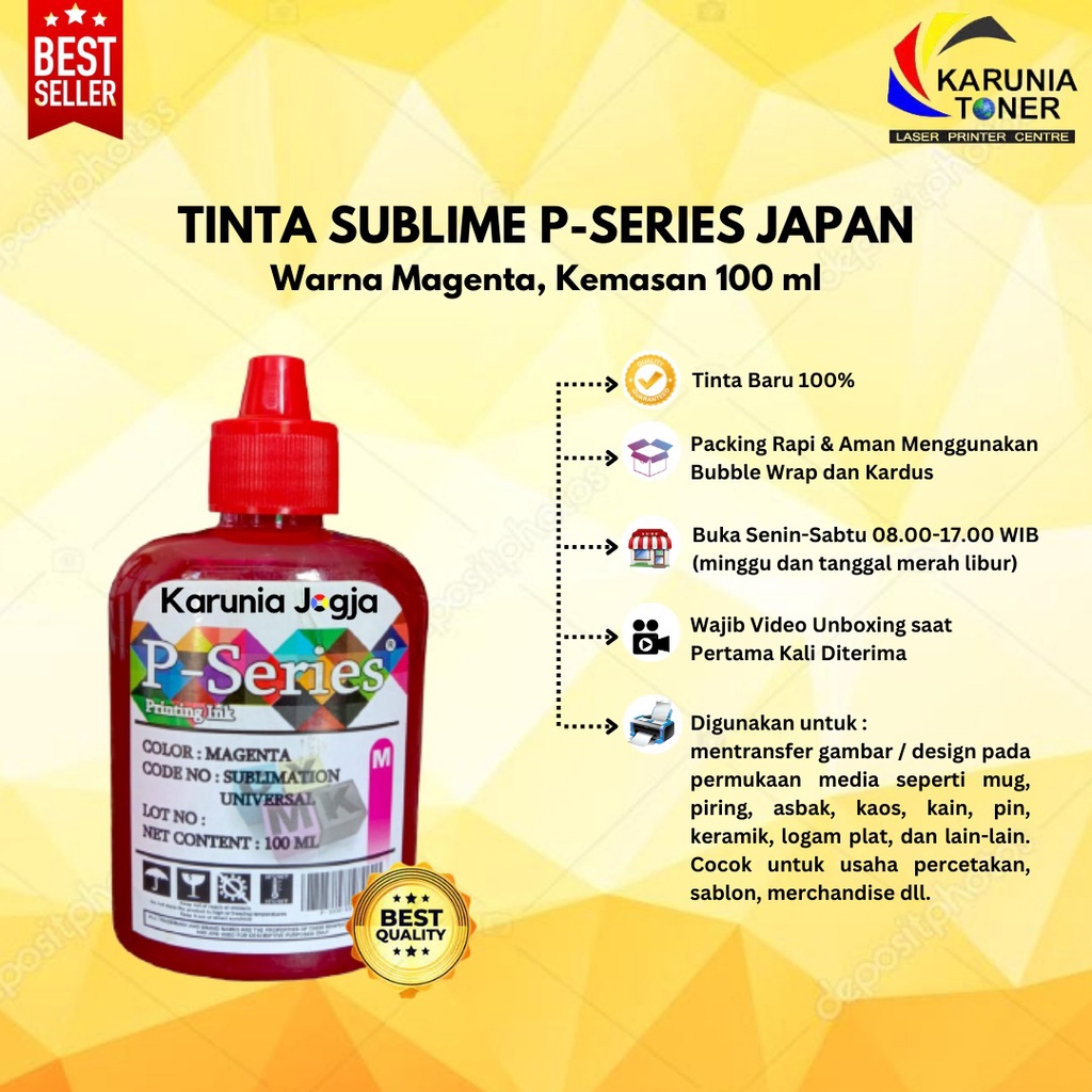 Jual Tinta Sublime P-Series 100 ml Black Japan Quality | Shopee Indonesia