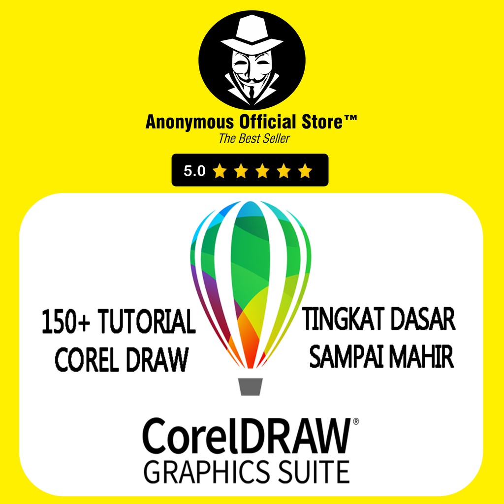 Jual KOLEKSI 150+ TUTORIAL PREMIUM COREL DRAW DARI DASAR PEMULA SAMPAI MAHIR TUTORIAL JAGO ...