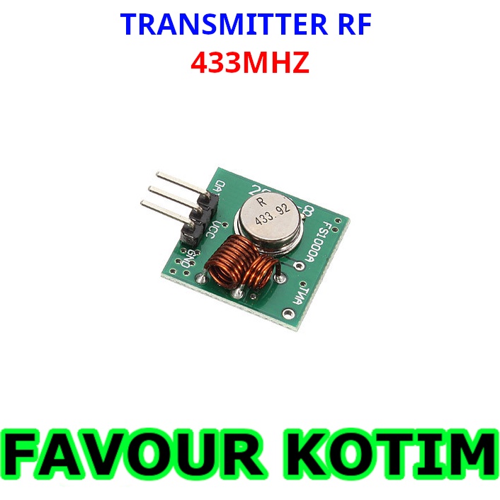 Jual Module 433mhz Transmitter Rf 433 Mhz Rf433 Modul Arduino Fvkotim Shopee Indonesia 
