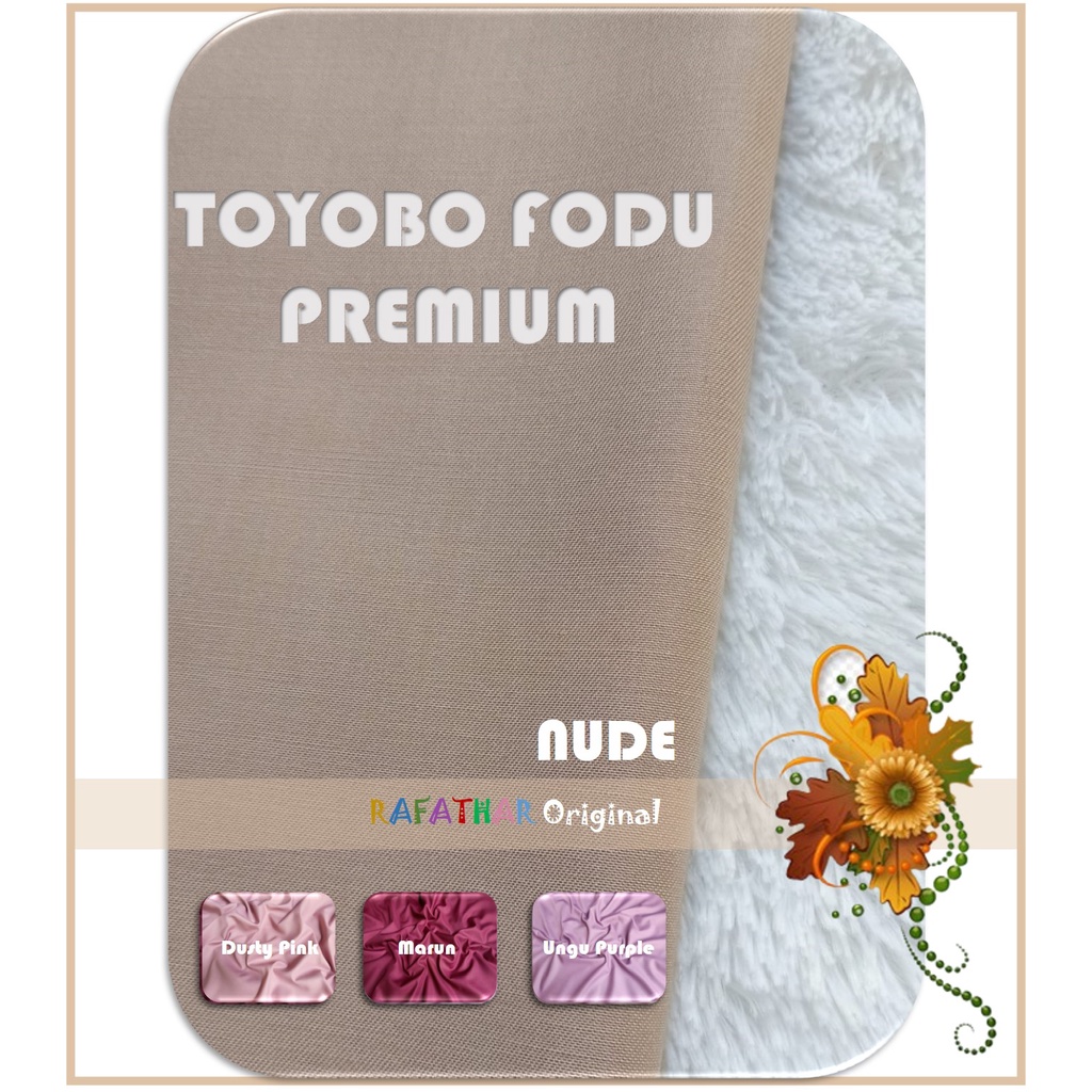 Jual KAIN TOYOBO FODU PREMIUM ORIGINAL KAIN TOYOBO PREMIUM ORI KATUN TOYOBO PREMIUM KAIN TOYOBO ...