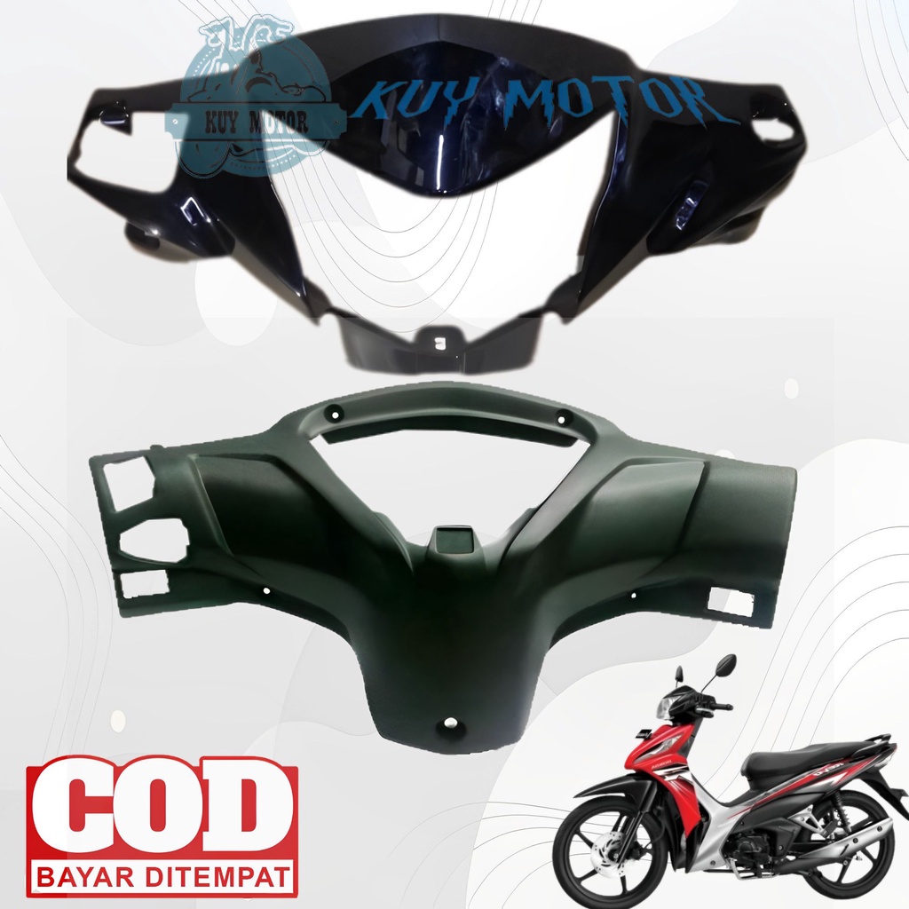 Jual Batok Kepala Depan Belakang Motor Honda Revo Fit Fi Warna Hitam ...
