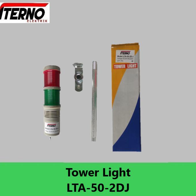 Jual Lampu Menara Signal Tower Light Led Buzzer 2 Lampu Multivolt ...