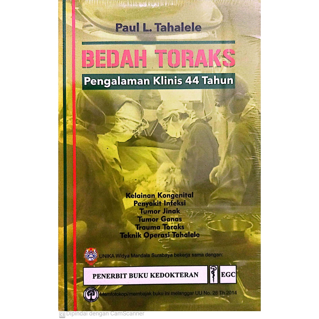 Jual BEDAH TORAKS PENGALAMAN KLINIS 44 TAHUN-EGC URANUS NGAGEL | Shopee ...