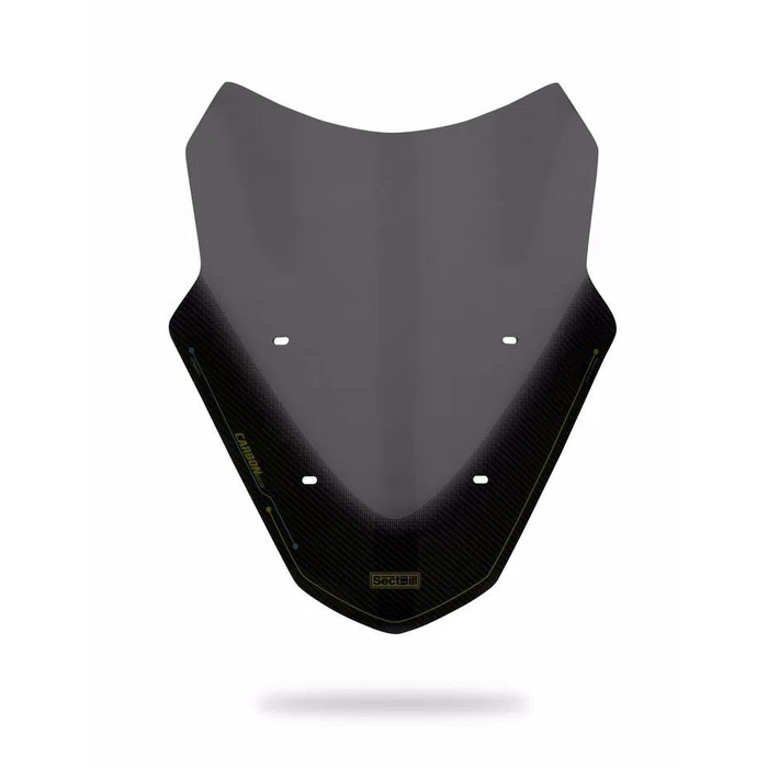 Jual Windshield Visor Ws Yamaha Nmax Vector Carbon Sectbill | Shopee ...